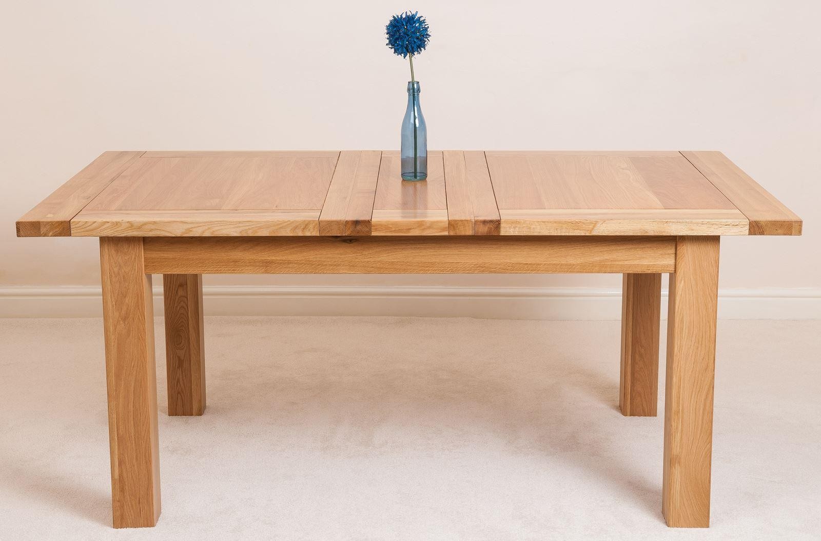 Seattle Solid Oak 150cm-210cm Extending Dining Table