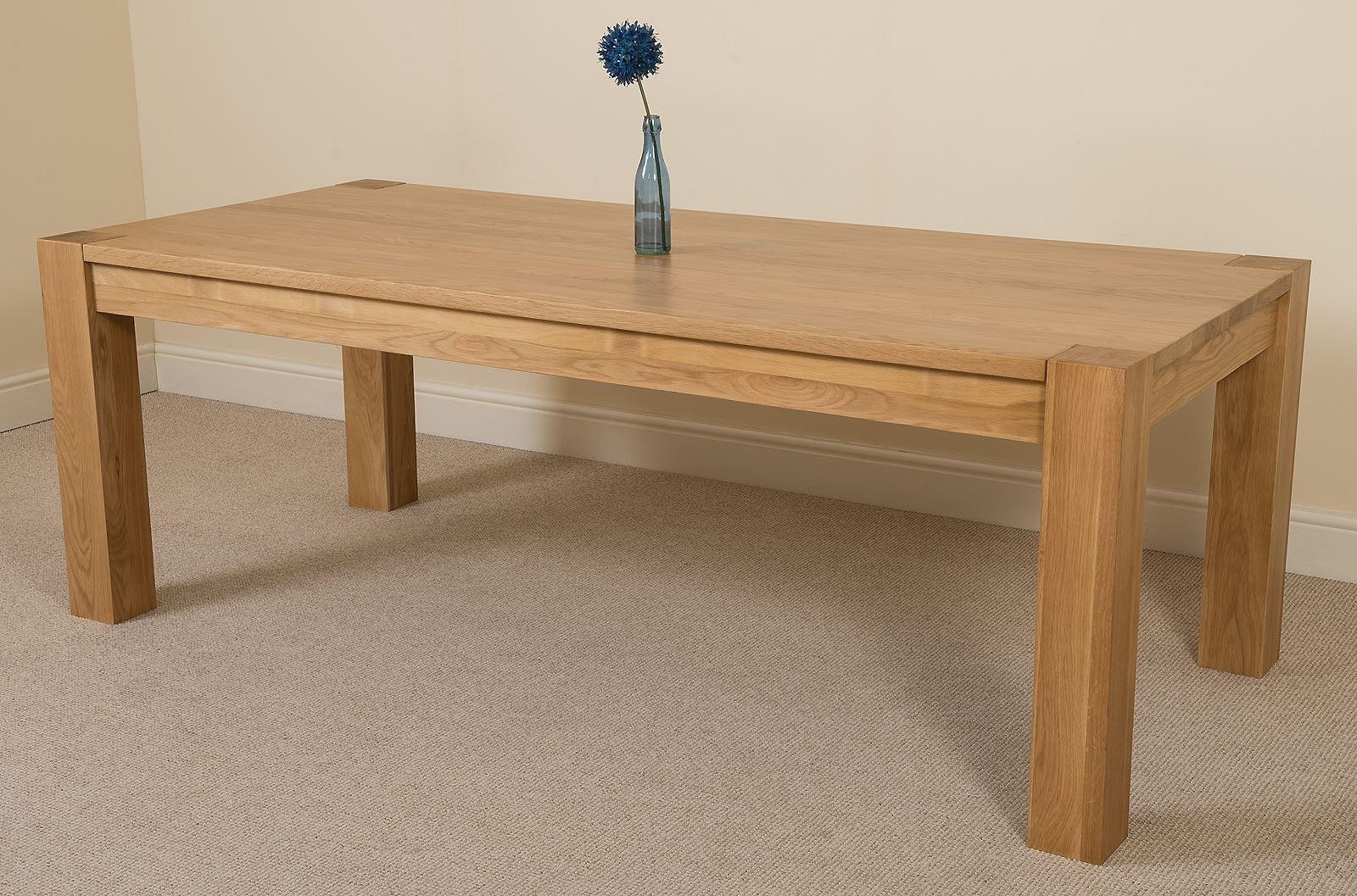 Kuba Solid Oak 220cm Dining Table