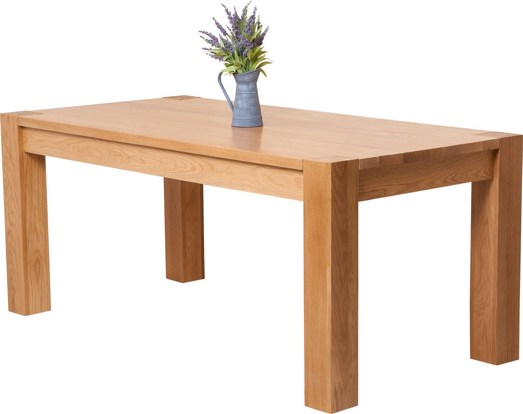 Kuba Solid Oak 180cm Dining Table